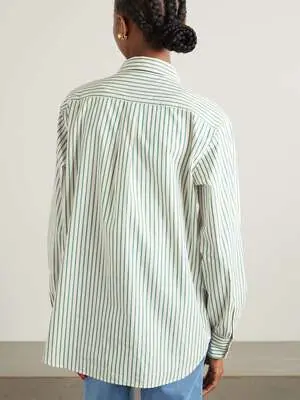 FRAME Striped Cotton Shirt