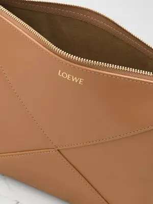 Loewe Puzzle Fold Shoulder Bag - Brown