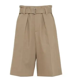 Brunello Cucinelli Cotton-wool Bermuda Shorts