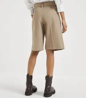 Brunello Cucinelli Cotton-wool Bermuda Shorts