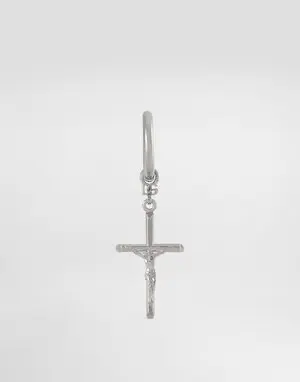 Dolce & Gabbana Metal Single Earring - Silver