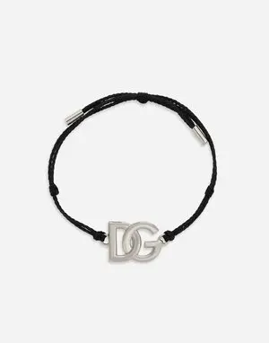 Dolce & Gabbana Dg Logo Cord Bracelet - Multicolor