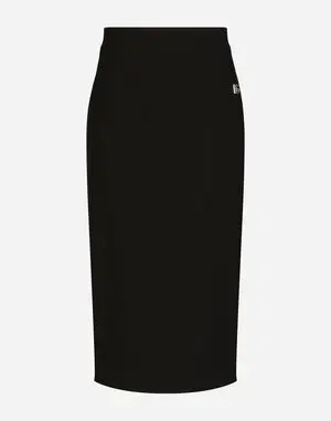 Dolce & Gabbana Stretch Woolen Skirt
