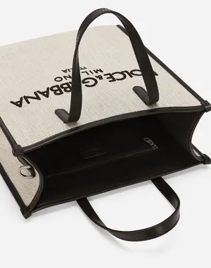 Dolce & Gabbana Small Canvas Shopper - Beige
