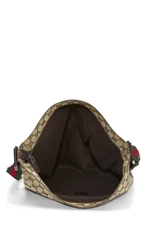 Gucci Original Gg Canvas Web Pocket Messenger Bag