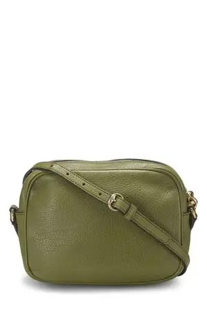 Gucci Grained Leather Soho Disco Bag - Green
