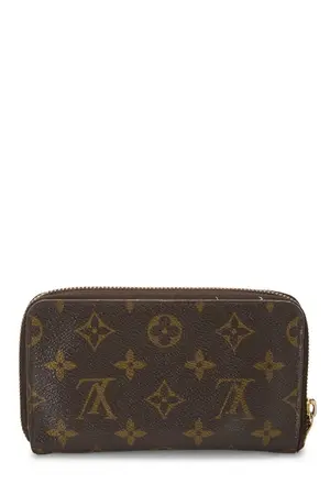 LOUIS VUITTON Monogram Canvas Zippy Compact