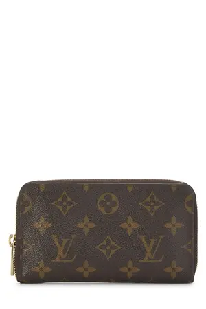 LOUIS VUITTON Monogram Canvas Zippy Compact