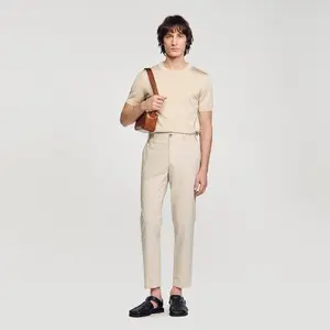 Sandro Ankle Length Pants For Men