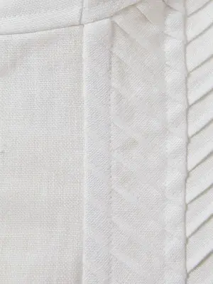 REISS Mirabelle Linen Corset Vest