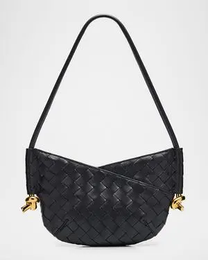 Women's Black Bottega Bag Shoulder Bags
