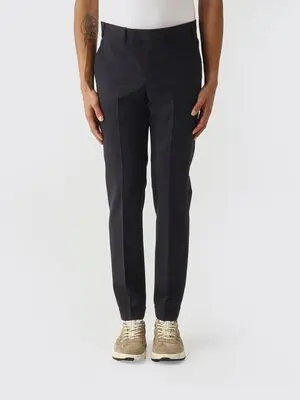 PT TORINO Stretch Virgin Wool Tailored Trousers - Navy