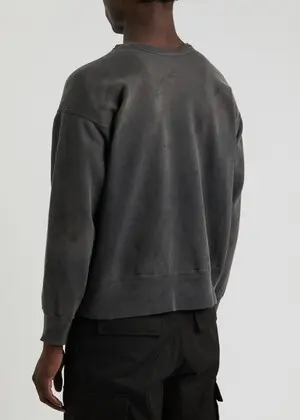 SAINT MXXXXXX Denim Tears Printed Cotton Sweatshirt