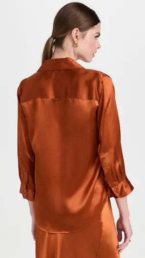 L'Agence Dani 3/4 Sleeve Blouse