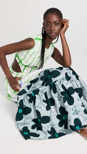 STUDIO 189 Cotton Side-cut Dress