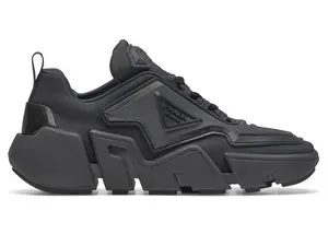 Prada Techno Stretch Sneaker Black