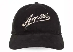 Amiri Baroque Logo Dad Cap - Black