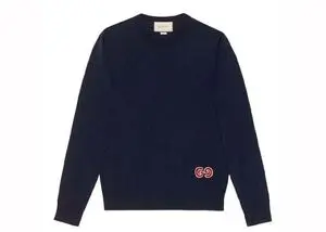 Gucci Embroidered Gg Jumper
