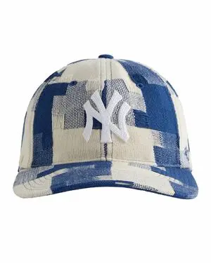 Kith 47 New York Yankees Jumbo Houndstooth Cap - Cyanotype