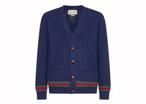 Gucci Cable-knit Cardigan