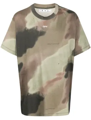 Off-White Uflage Stencil Tee Shirt - Camo