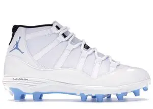 JORDAN Jordan 11 Retro Cleat White/university Blue/black