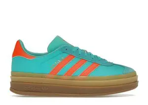 Adidas Gazelle Bold Sneakers - Mint Rush/impact Orange