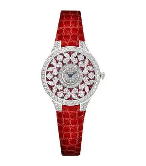 Graff Gold, Diamond And Ruby Classic Butterfly Watch 33mm