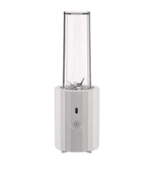 ALESSI Plissé 2-container Single-serve Blender - White
