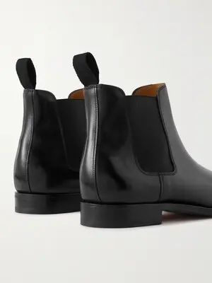 John Lobb Lawry Leather Chelsea Boots - Black