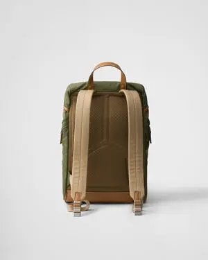 Prada Re-nylon And Leather Backpack