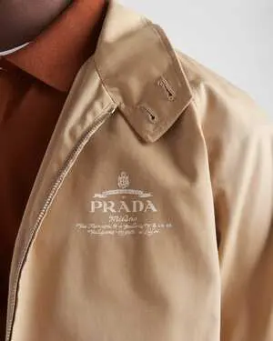 Prada Cotton-blend Jacket - Desert Beige