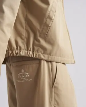 Prada Poplin Bermuda Shorts - Neutral