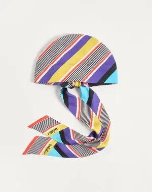Alexandre De Paris Cotton Boucle Headband - Rose | Editorialist display picture 2