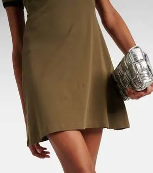 COURREGES Courrèges Cotton Jersey Minidress - Brown