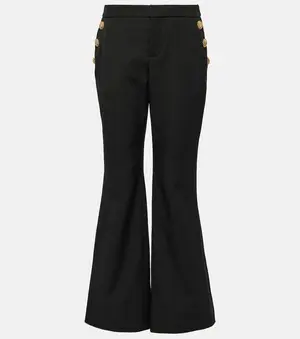 Balmain Button Detailed Pants For Women