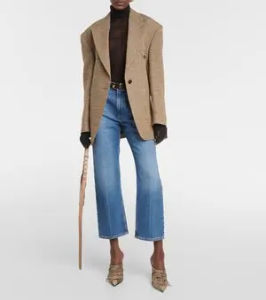FRAME 70's Cropped Bootcut Jeans