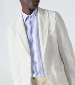 Comme Des Garçons Twill Blazer