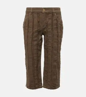 Blumarine Low-rise Cropped Pants