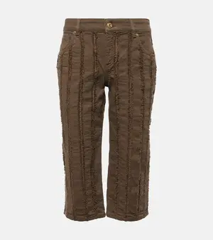 Blumarine Low-rise Cropped Pants