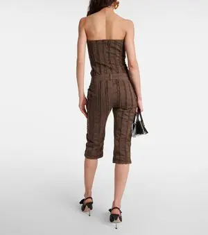 Blumarine Low-rise Cropped Pants