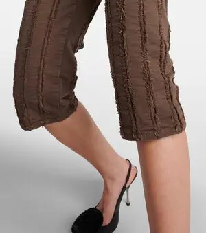 Blumarine Low-rise Cropped Pants