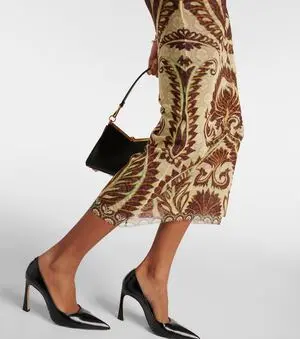 Etro One-shoulder Printed Midi Dress