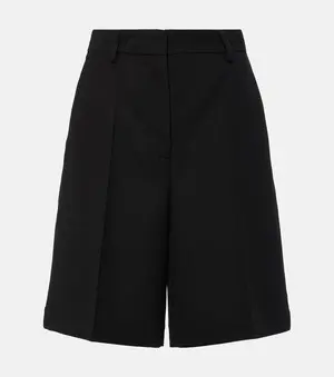 TOTEME Mid-rise Bermuda Shorts
