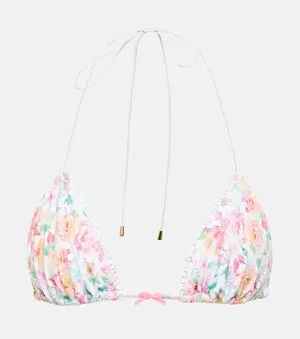 BANANHOT Flora Floral Bikini Top