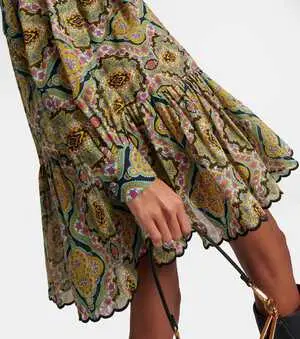 Etro Printed Cotton Shirt Dress