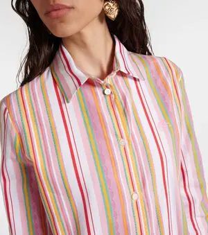 Etro Striped Cotton Shirt