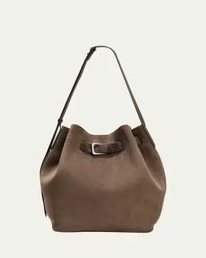 Brunello Cucinelli Brunello Cucinelli Medium Bucket Bag - Brown