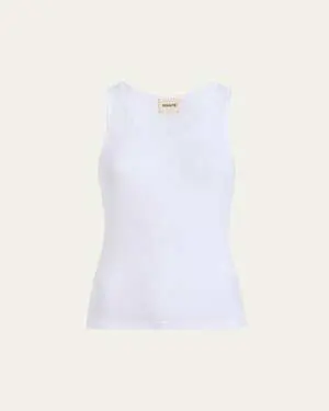Khaite Khaite Johnnie Classic Tank Top - White