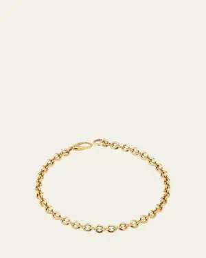 Lizzie Mandler Micro Knife Edge Link Bracelet - Gold
